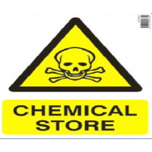 Chemical Store Sign